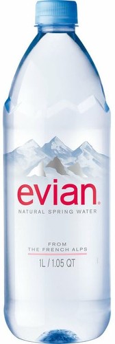 Natural Spring Water, 1 Liter, 12 ct